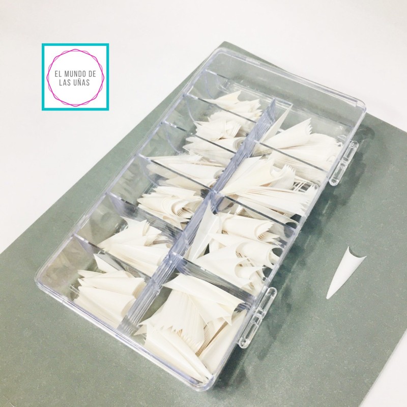 CAJA CON TIPS "ESTILETO FRENCH"